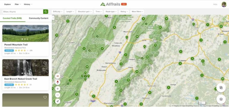 All Trails Tutorial – How to Find Great Hiking Trails & More - Chickery ...