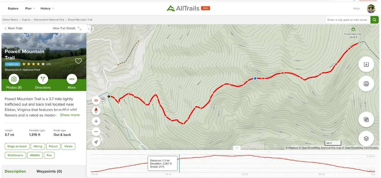 All Trails Tutorial – How to Find Great Hiking Trails & More - Chickery ...